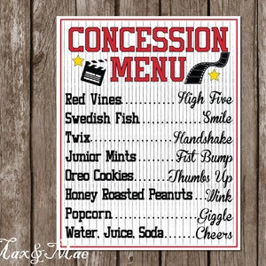 Concessions | Etsy