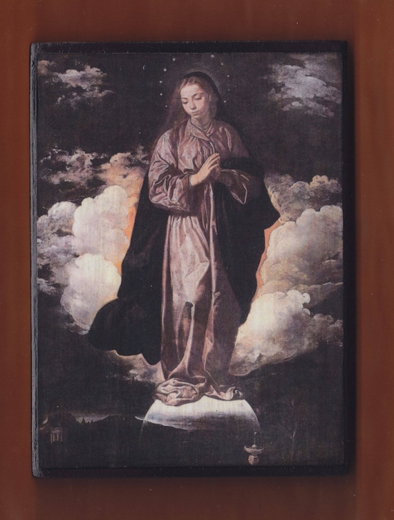 Diego Velazquez Virgin Mary The Immaculate Conception