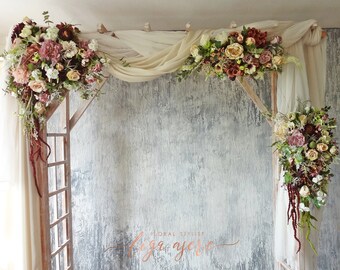 Wedding arch flower | Etsy