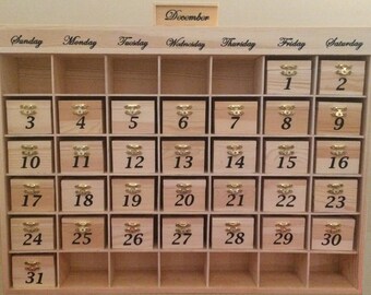 Reusable calendar | Etsy