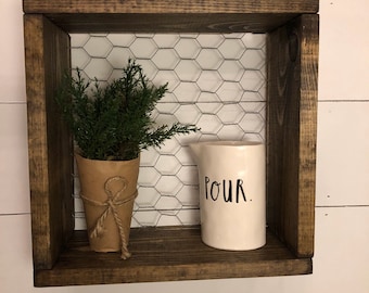 Farmhouse shelf | Etsy