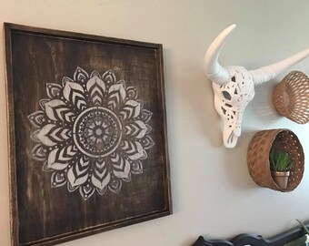 Mandala wall hanging | Etsy