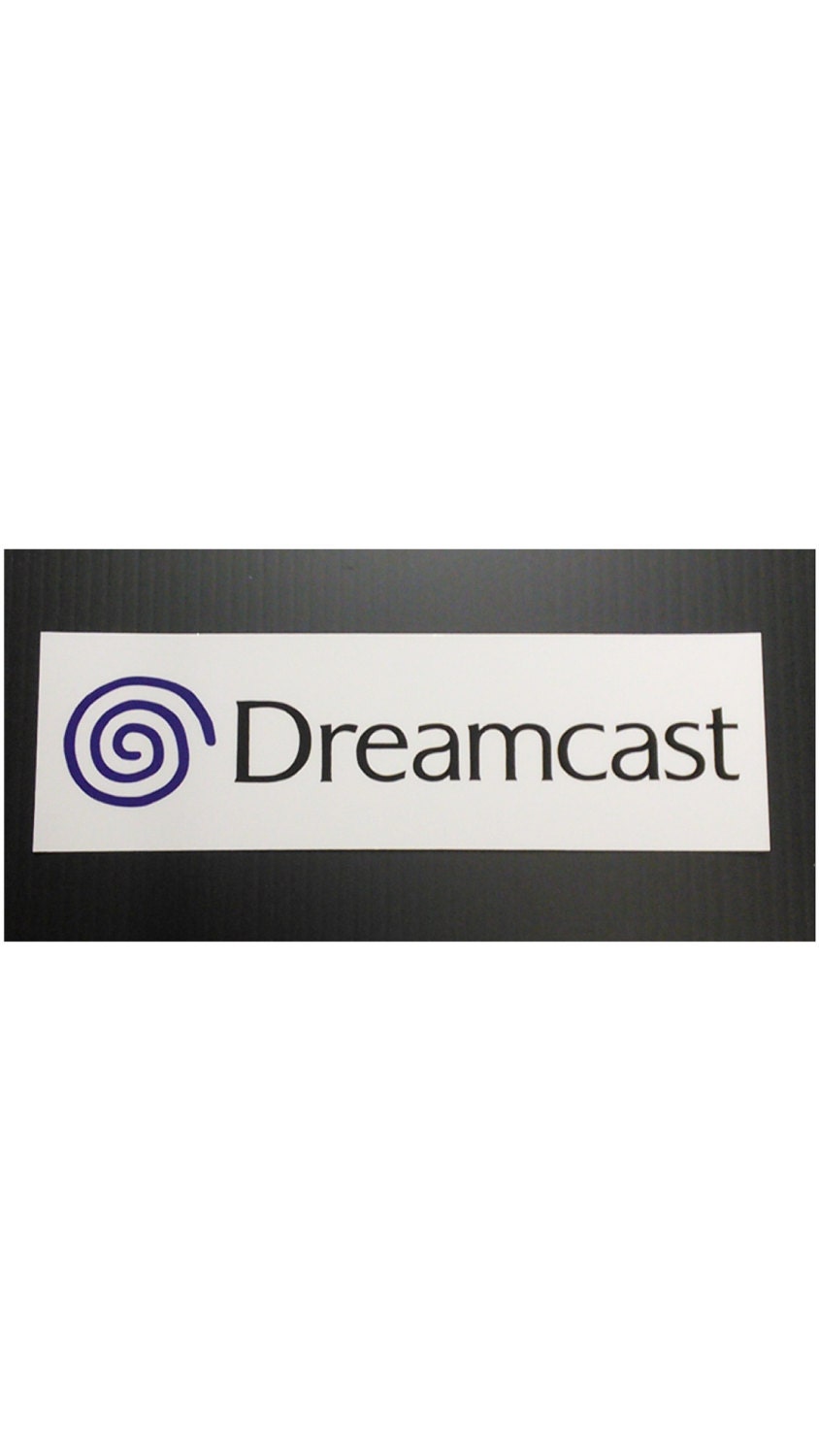 Sega Dreamcast Logo Sticker decal