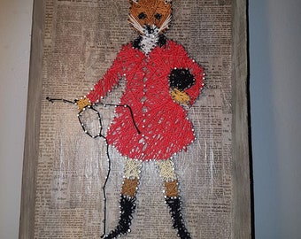Fox string art | Etsy
