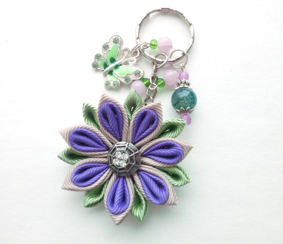 Personalized Womens Keychain/Beaded Keychain/Gift for