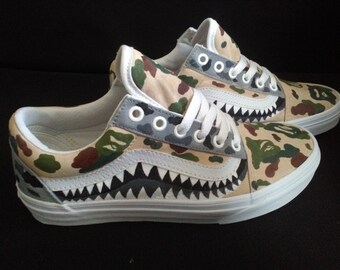 Bape vans | Etsy