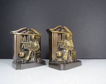 Victorian bookends | Etsy