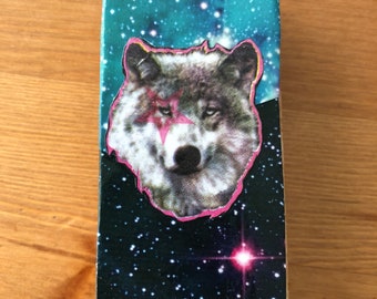 Galaxy wolf | Etsy
