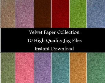 Velvet paper | Etsy