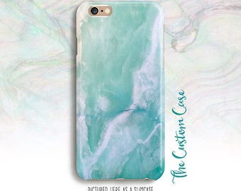 Purple Crystals Phone Case Turquoise and Purple Gemstone