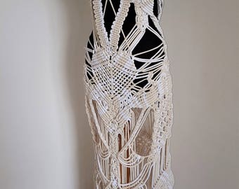 Macrame dress | Etsy