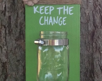 Change jar | Etsy