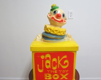 Jack in the box toy | Etsy