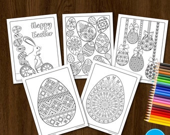 Printable Easter Egg Coloring Pages For Kids Printable Easter