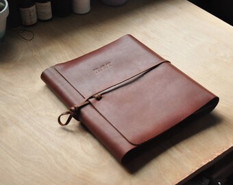 Leather book cover | Etsy