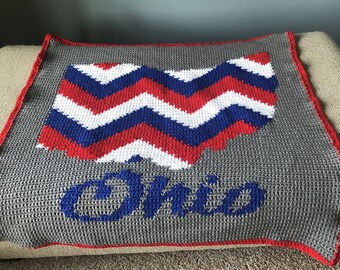 Ohio state crochet | Etsy