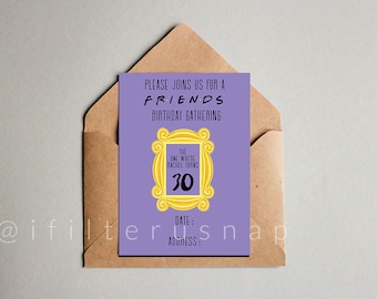Friends theme | Etsy