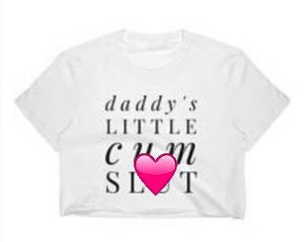 Daddys little slut | Etsy