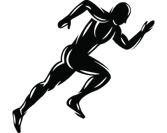 Running man svg | Etsy