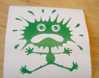 Paint splat decal | Etsy