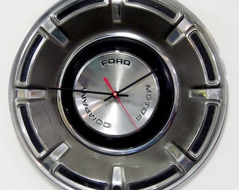 Hub cap clock | Etsy