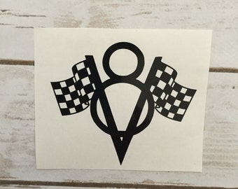 Drag racing decal | Etsy