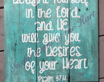 Scripture pallet | Etsy