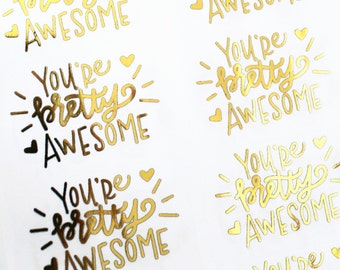 Awesome stickers | Etsy