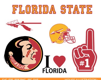 Fsu svg | Etsy