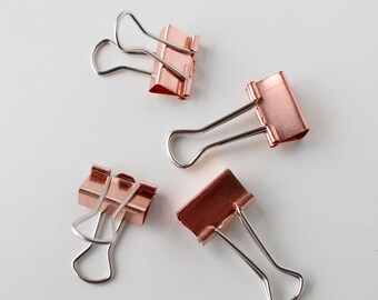 Glitter Binder Clips Metal 41mm or 32mm Your Choice of