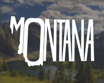 Montana decal | Etsy