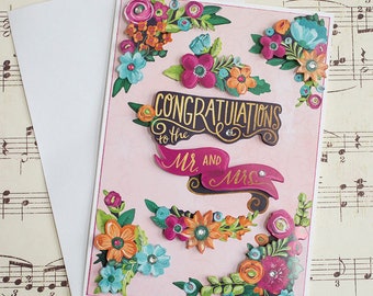 Cute wedding card | Etsy