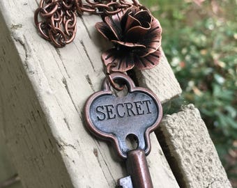 Secret garden key | Etsy