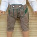 Lederhosen sewing pattern for Kidz n Cats Sasha AG