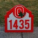 OHIO STATE Buckeyes Address Sign Custom Made for Home
