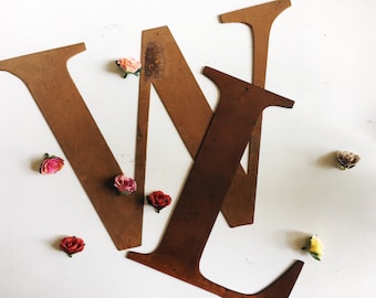 Rusted metal art | Etsy