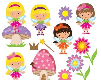 Fairy clip art | Etsy