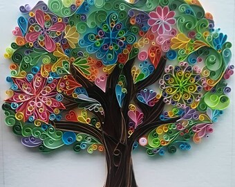 Quilling tree | Etsy