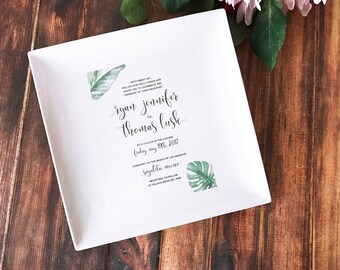 Invitation plate | Etsy