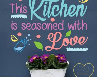 Kitchen sayings | Etsy