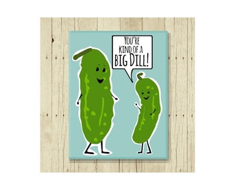 Kind of a big dill | Etsy