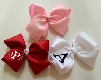 Vinyl hair bow | Etsy