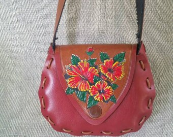 Hand painted purse | Etsy