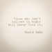 Roald Dahl Typewriter Quote hand mini typewriter quote