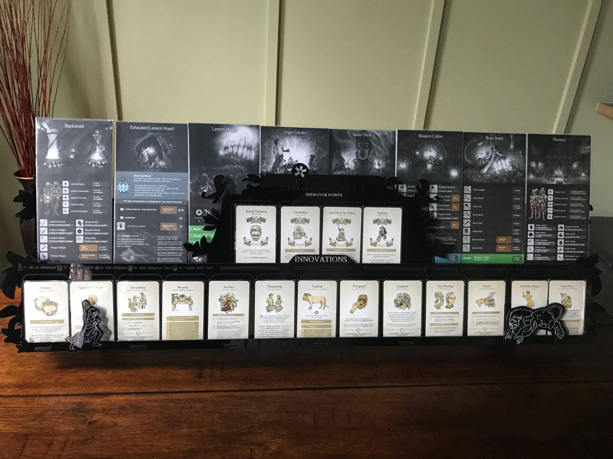 KDM0002 Kingdom Death Monster Settlement Board