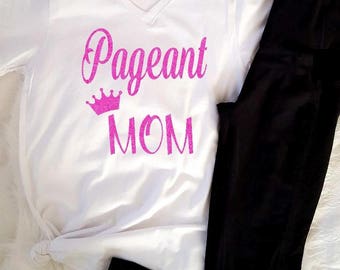 Pageant mom shirt | Etsy