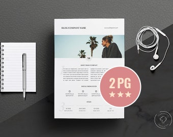 Media Kit Press Kit Templates Easy To Edit Clean & High