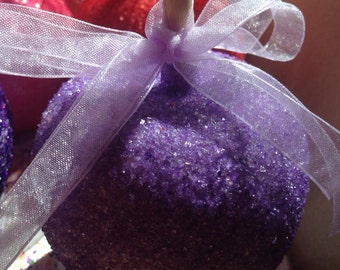 Glitter candy apples | Etsy