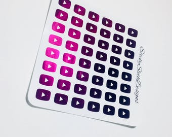 Youtube play button | Etsy