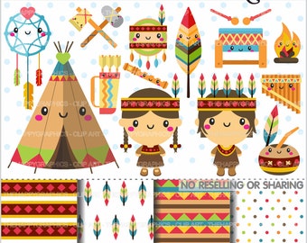 Tribal clipart | Etsy